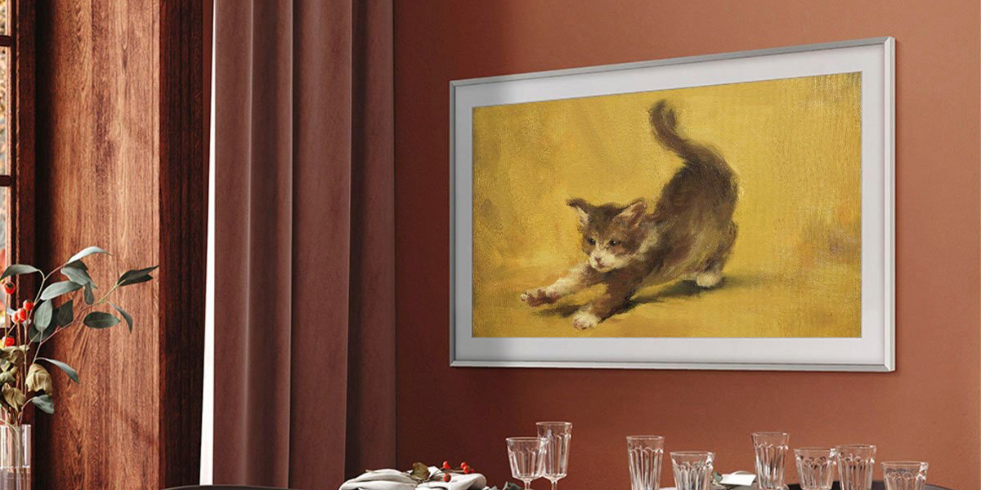 Samsung's 85-inch Frame 4K TV displays digital art and now it's $1,900 ...