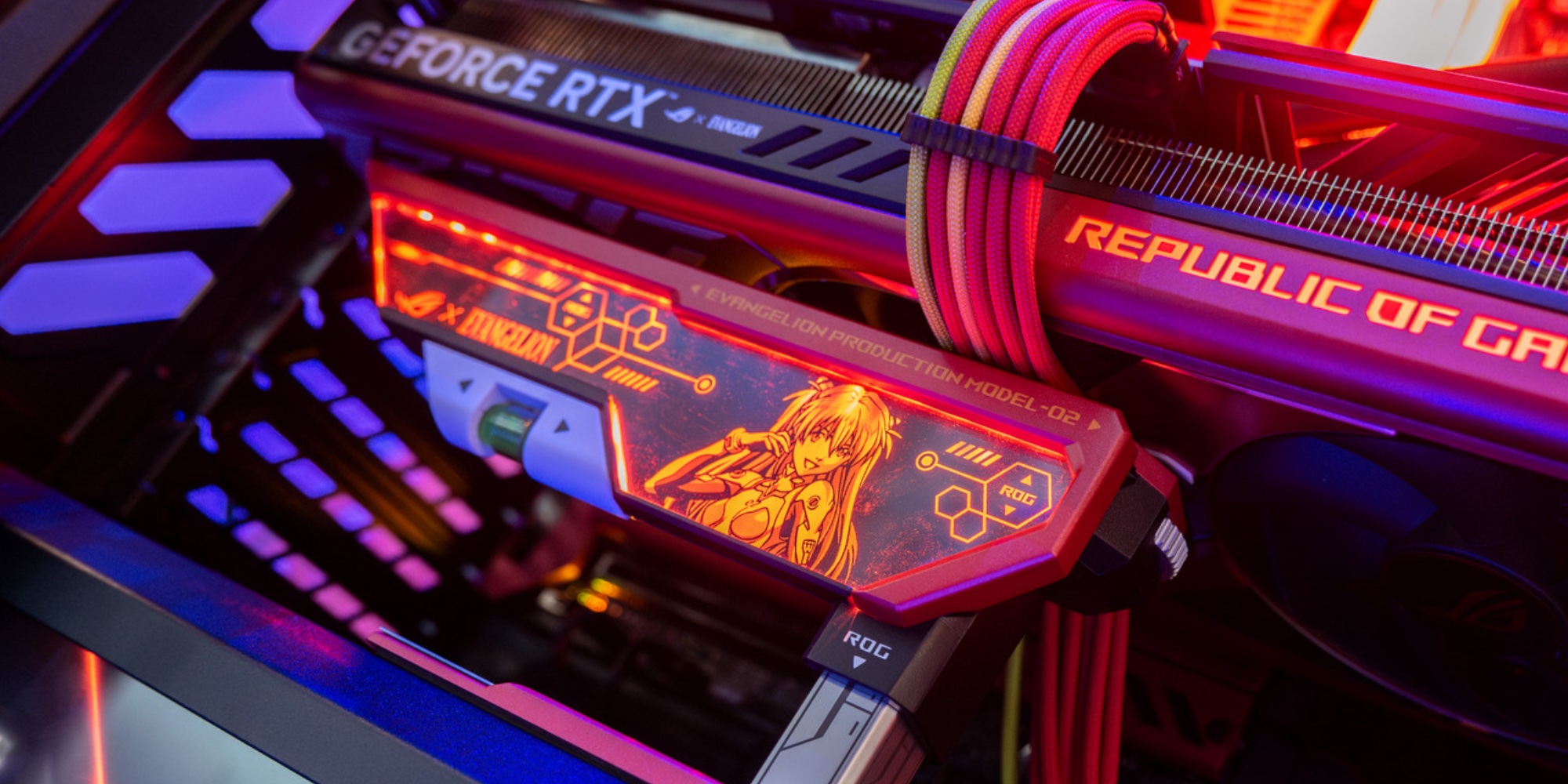 ASUS Evangelion Unit 02 Asuka collection now shipping