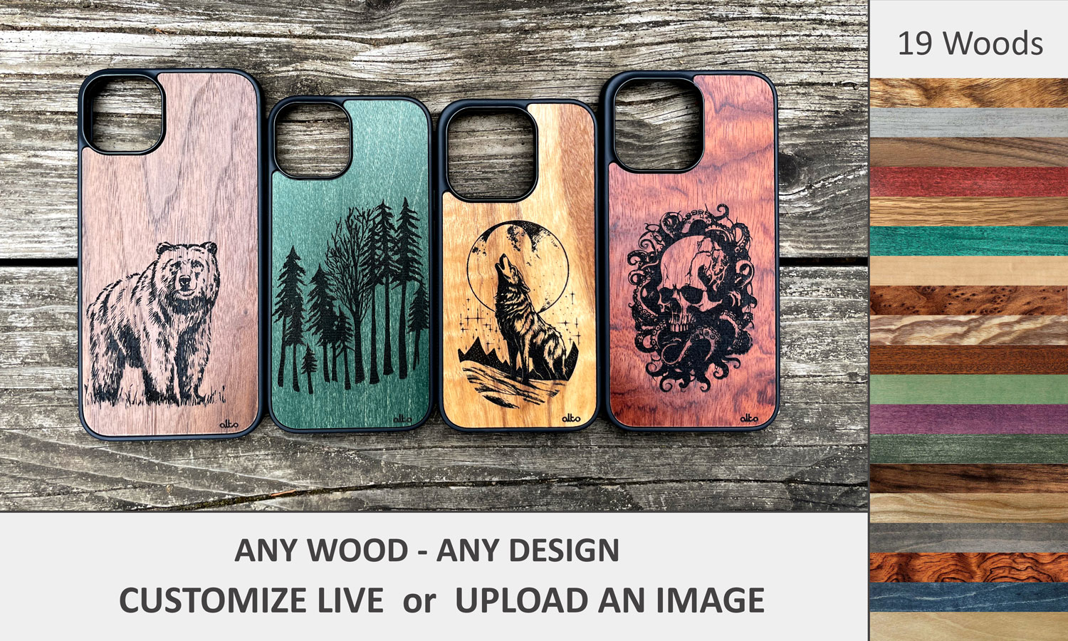 New custom wood iPhone 15 cases from Alto now live