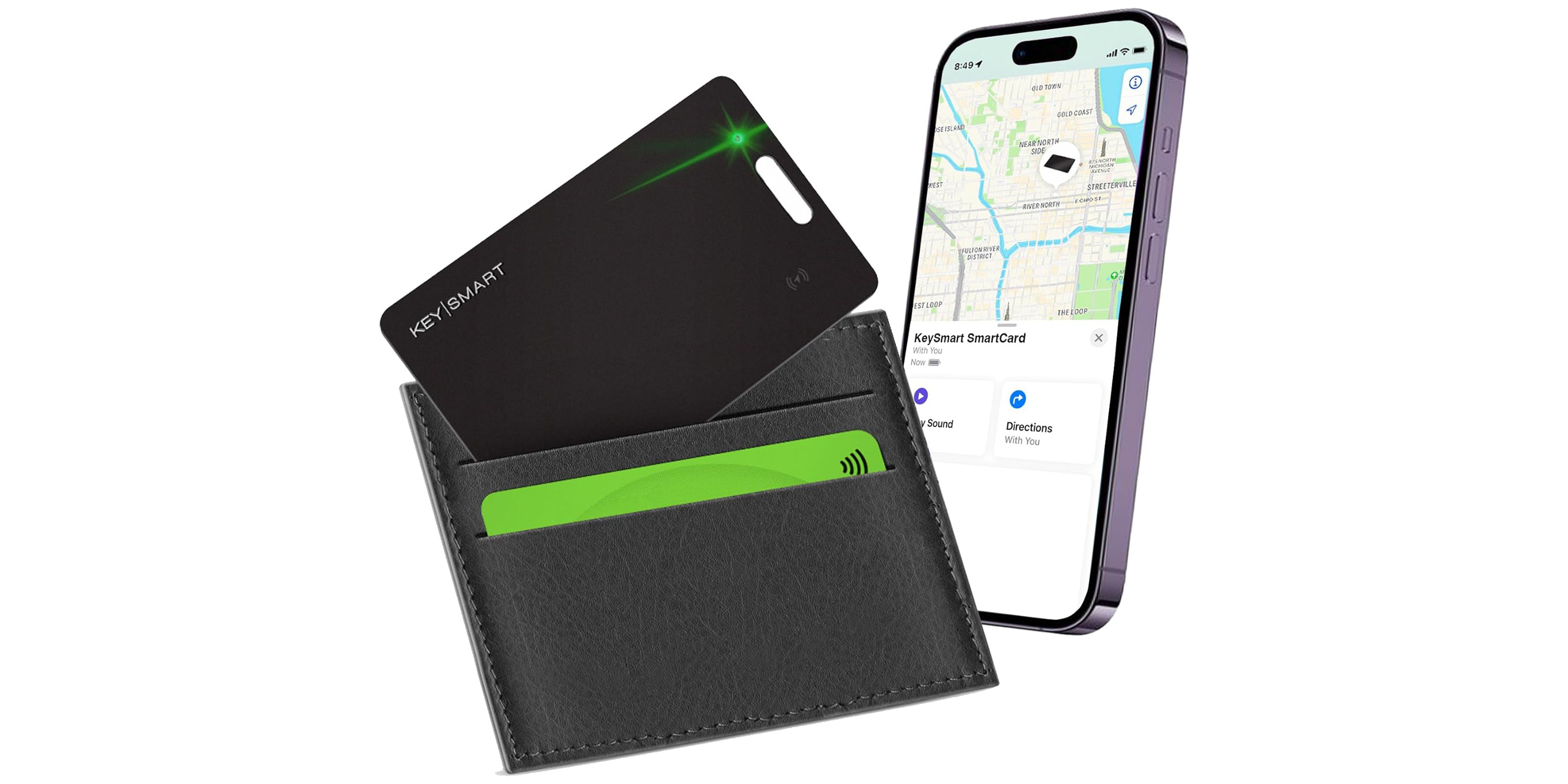 KeySmart's Apple Find My wallet card tracker with wireless charging ...