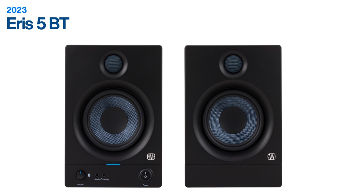 New PreSonus Eris speakers and pro studio monitors debut today