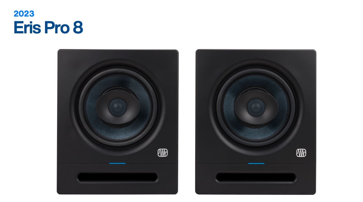 New PreSonus Eris speakers and pro studio monitors debut today