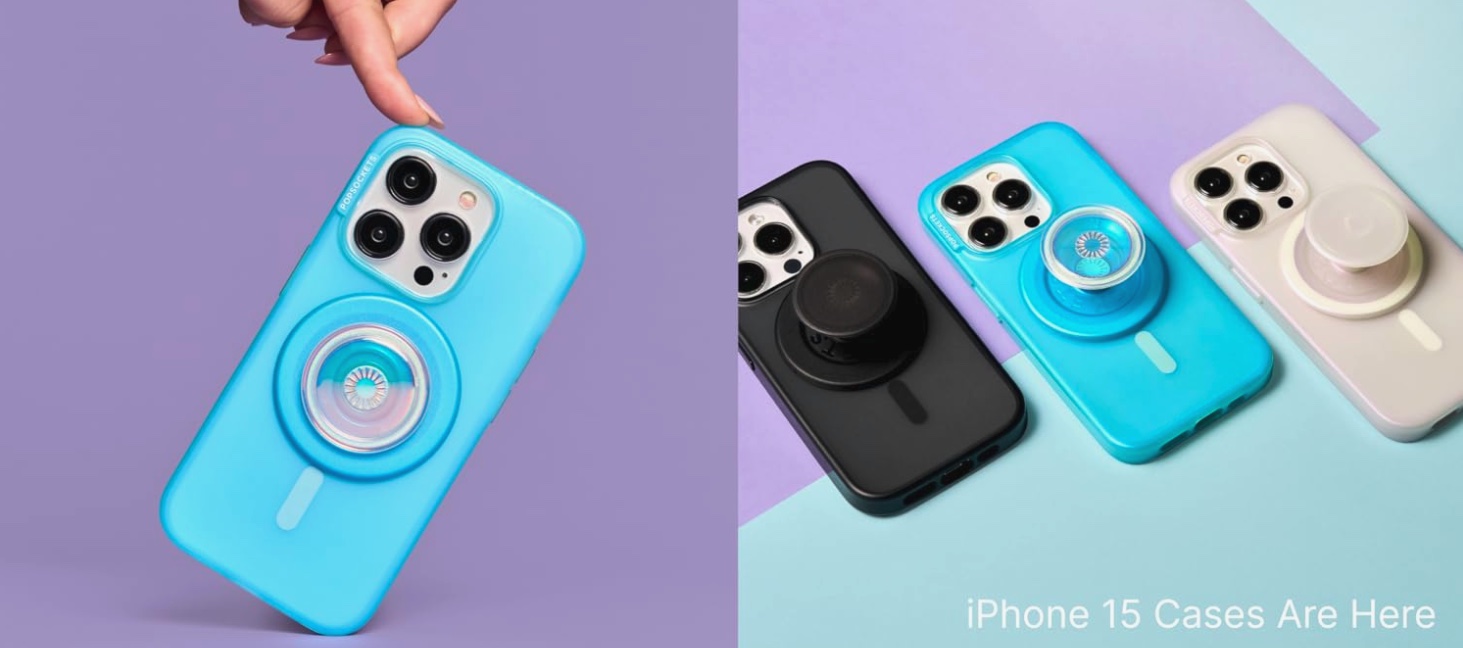 New iPhone 15 grip cases from PopSockets start at $34