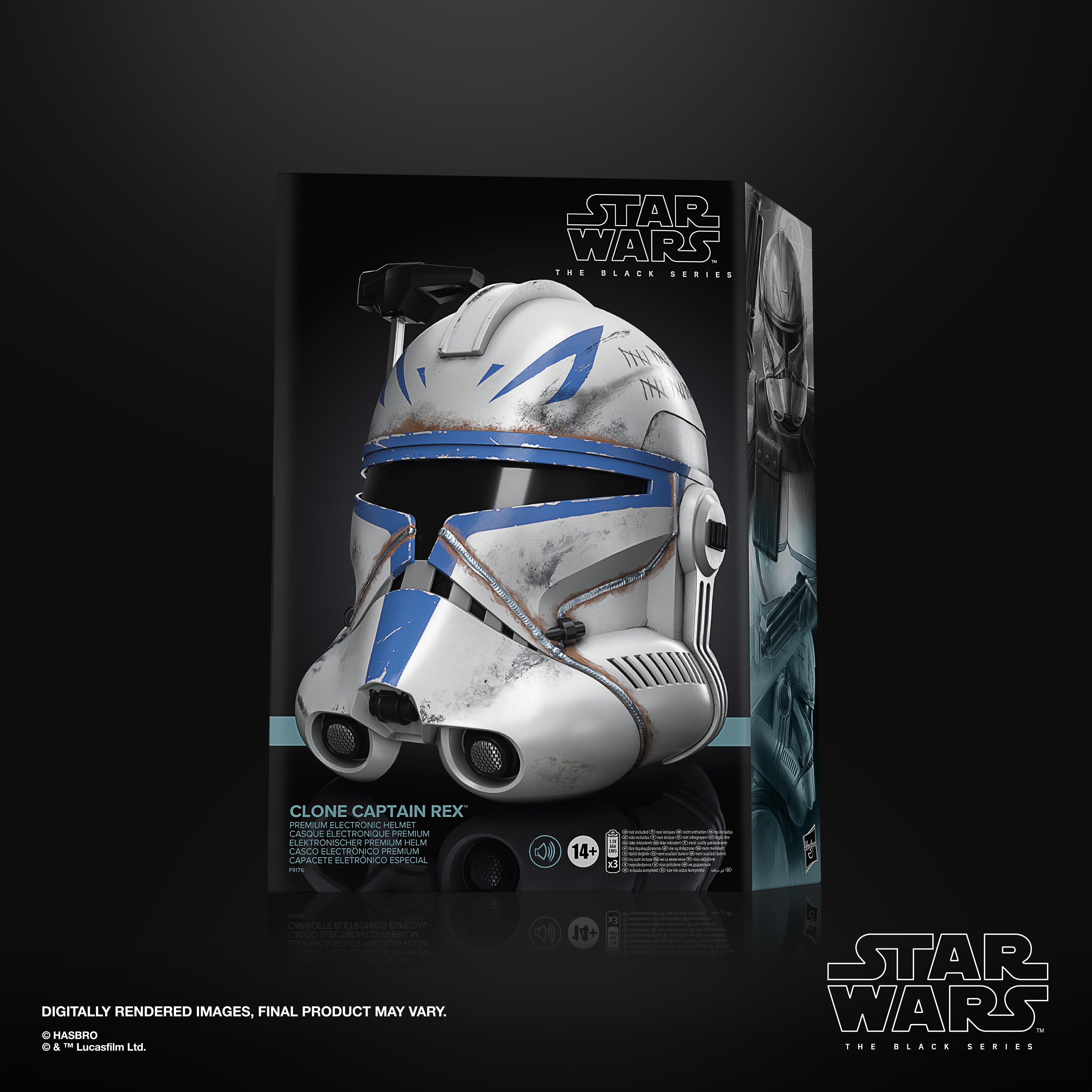 Captain Rex joins Hasbro's Black Series with upcoming electronic helmet ...