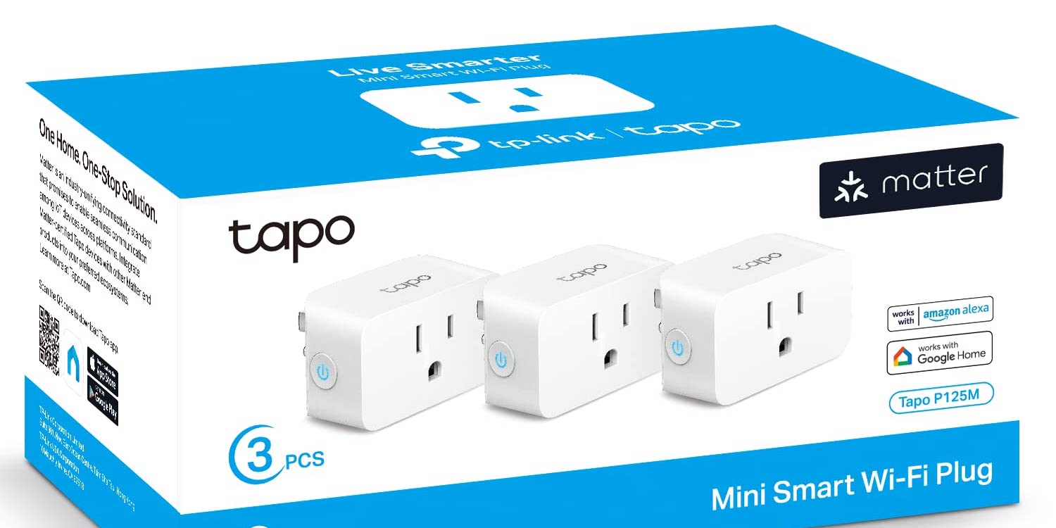 New low hits TP-Link's 3-pack of Tapo HomeKit smart plugs with Matter ...