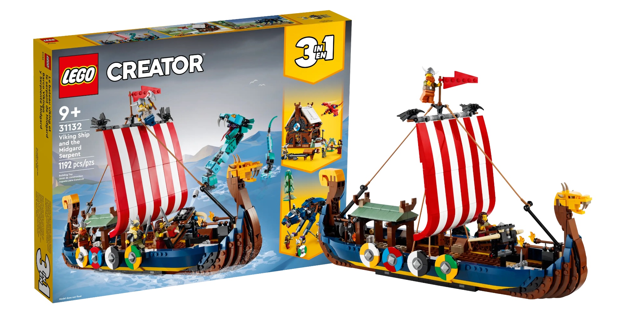 LEGO's Viking Ship and the Midgard Serpent set pairs perfectly with new ...