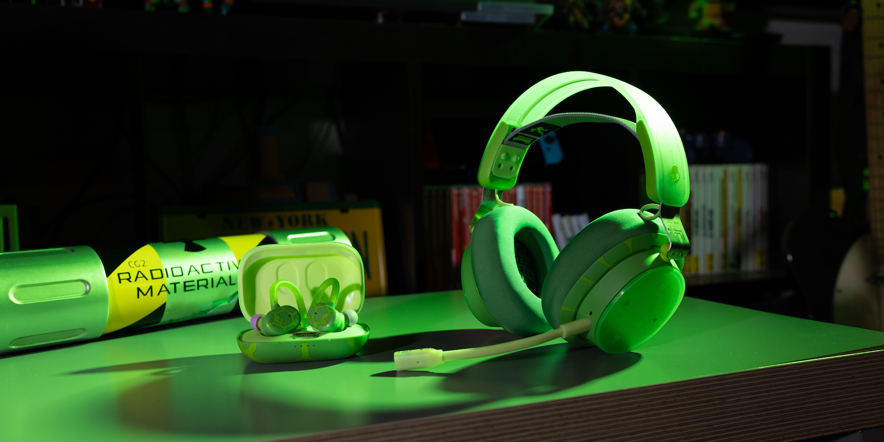 Skullcandy Teenage Mutant Ninja Turtles headphones debut today