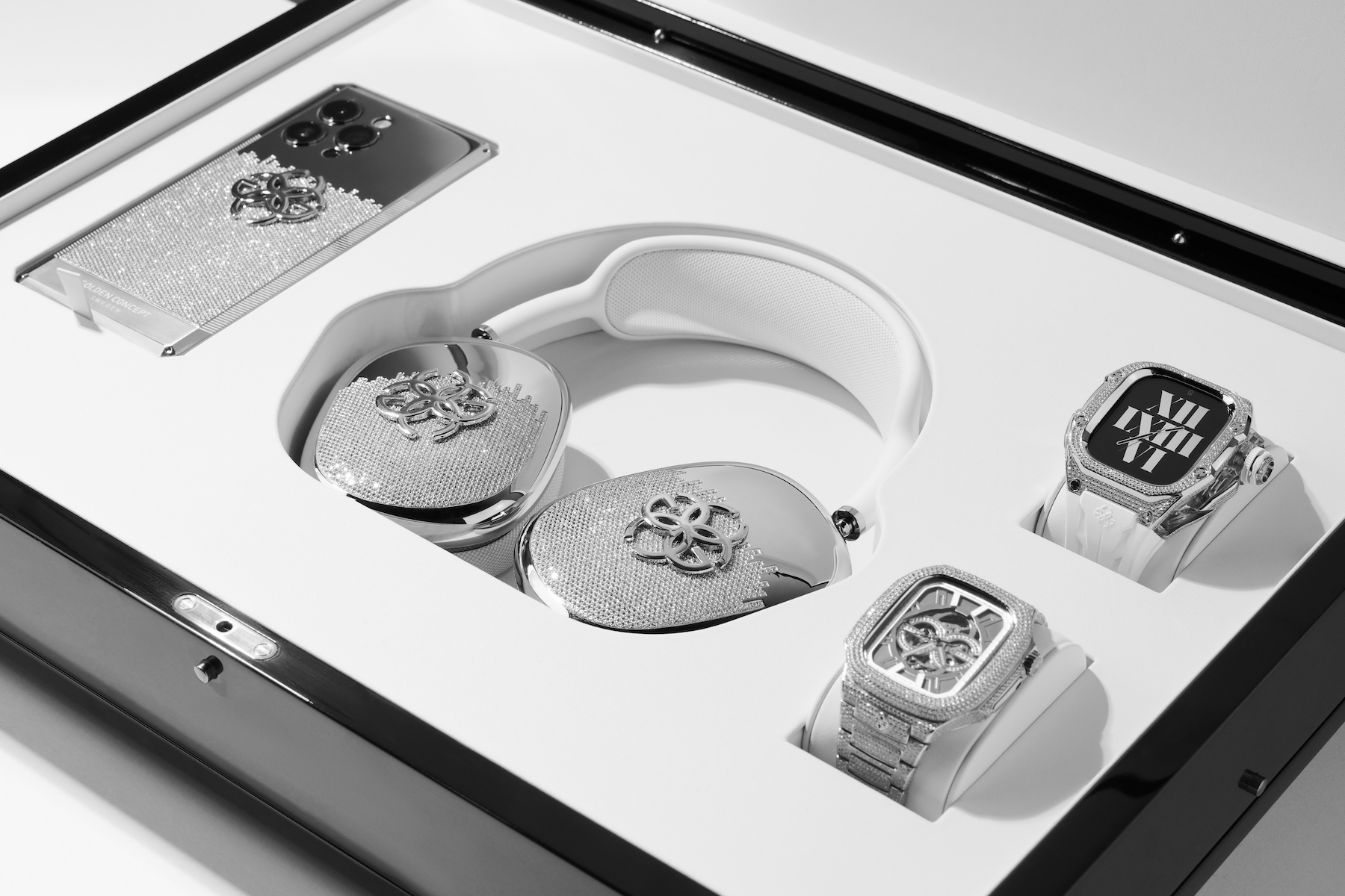 Check out this diamond encrusted Apple gear for $250,000