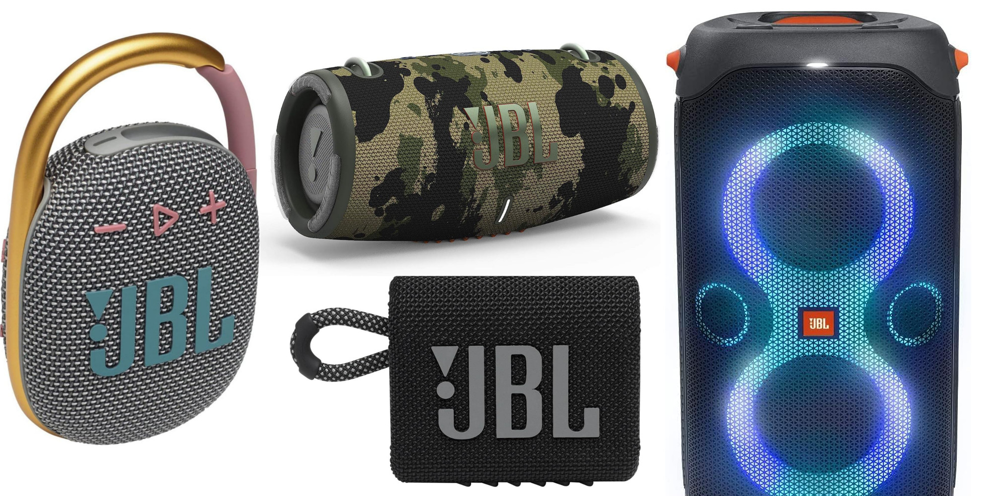 JBL Bluetooth speakers up to 50% off: Go 3, Clip 4, karaoke party models, more from $25