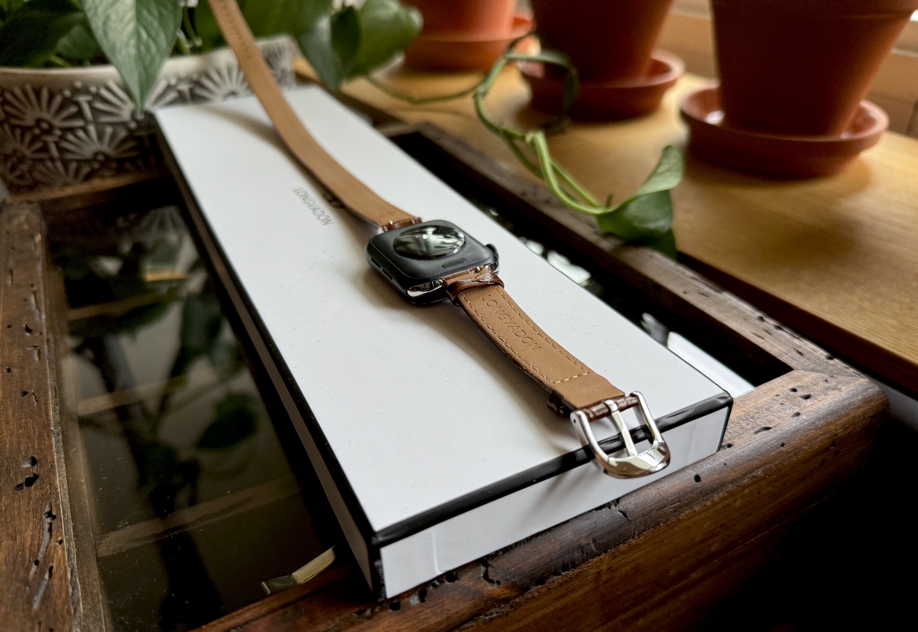 Review: Longvadon leather crocodile Apple Watch bands