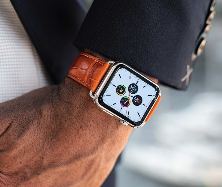 Review: Longvadon leather crocodile Apple Watch bands