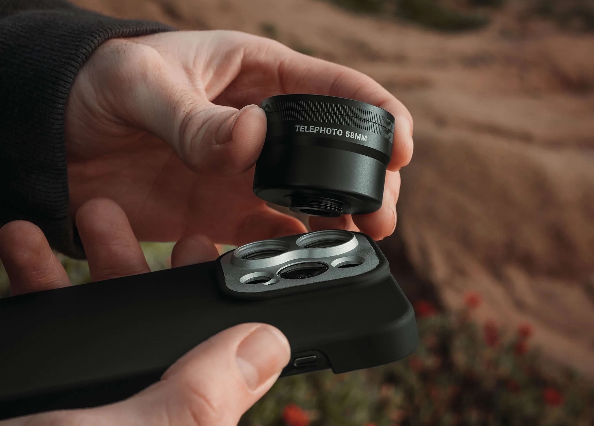 Take better portraits with SANDMARC's new iPhone Telephoto Lens ...