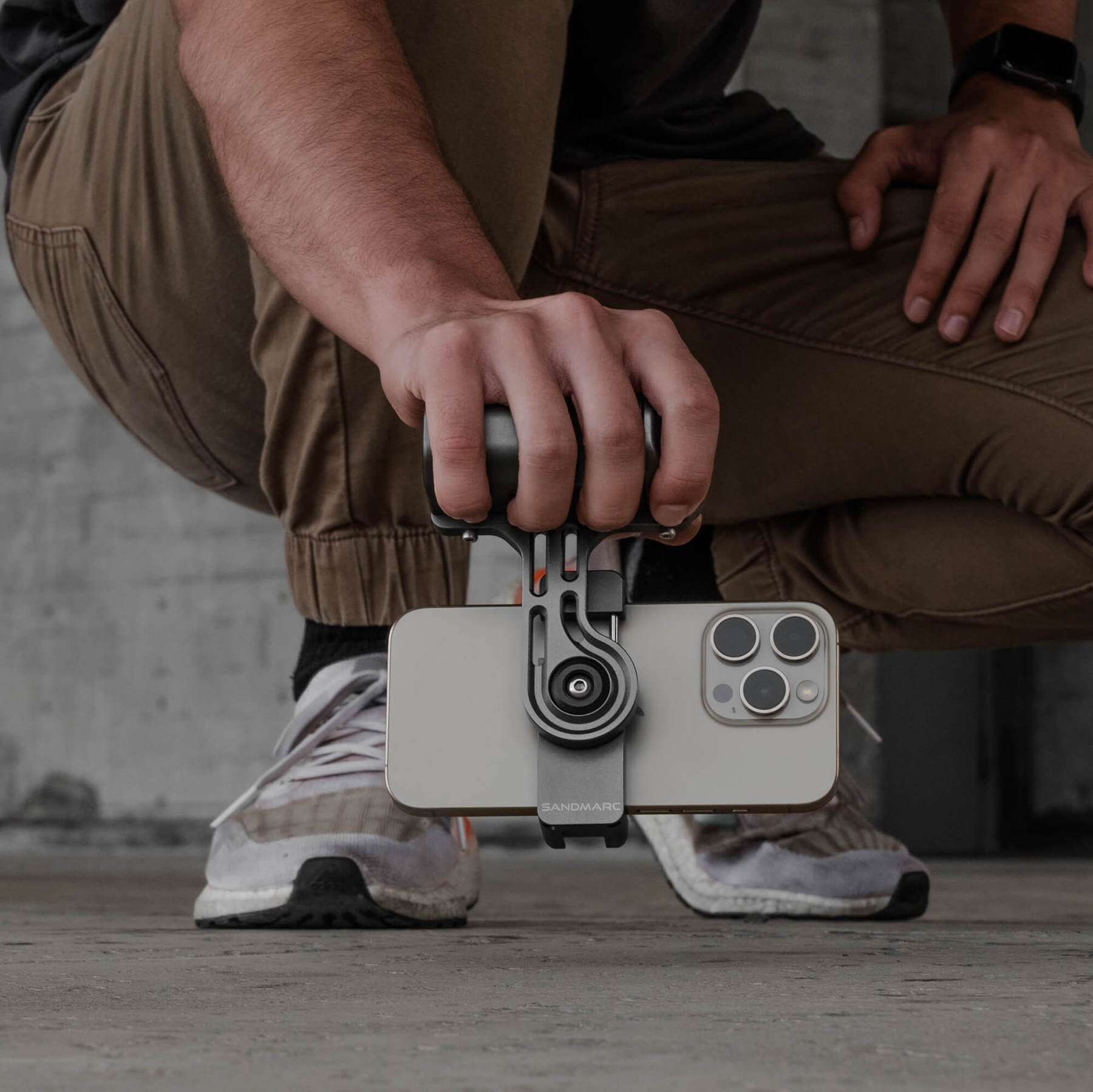 New iPhone camera grip from SANDMARC debuts today