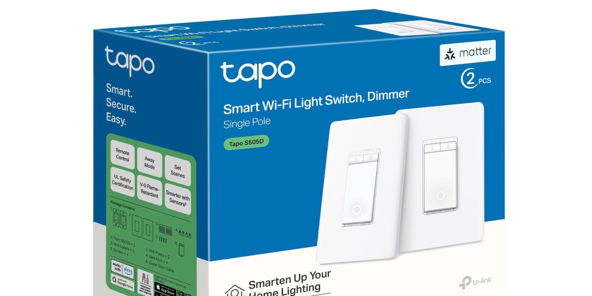 Land a 2-pack of TP-Link's new Tapo Matter light switches starting from ...