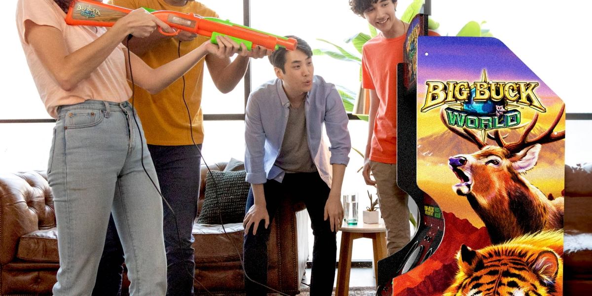 Arcade1Up's Big Buck World cabinet hits one of its best prices at $299, more from $130