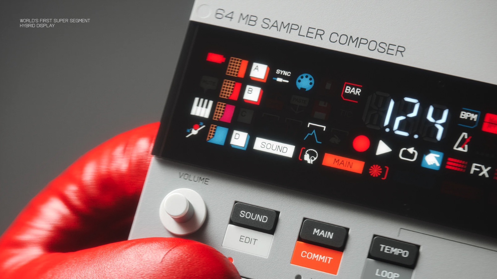 New Teenage Engineering EP–133 K.O. II sampler at $299