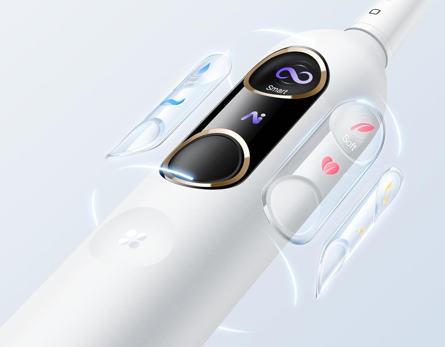 usmile's Y10 Pro smart screen electric toothbrush with USB-C and 4 FREE ...