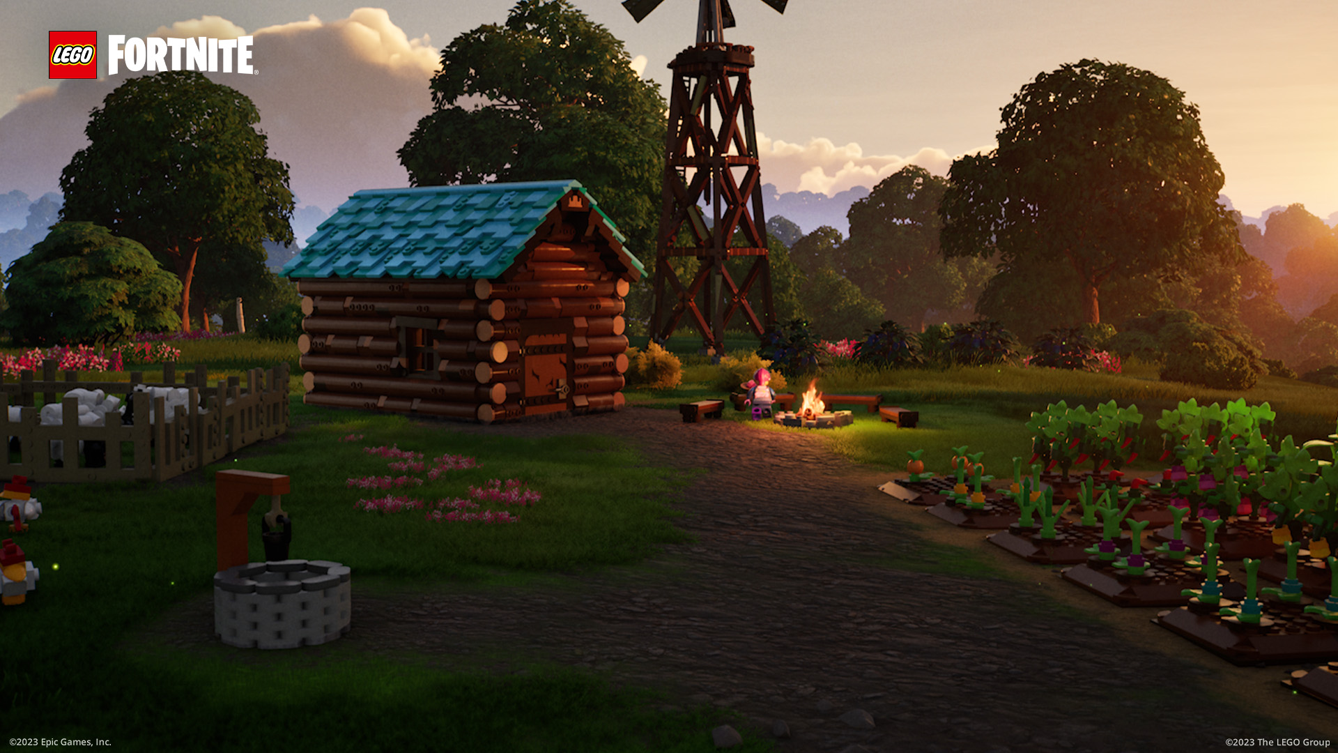LEGO Fortnite is now available to play for free!