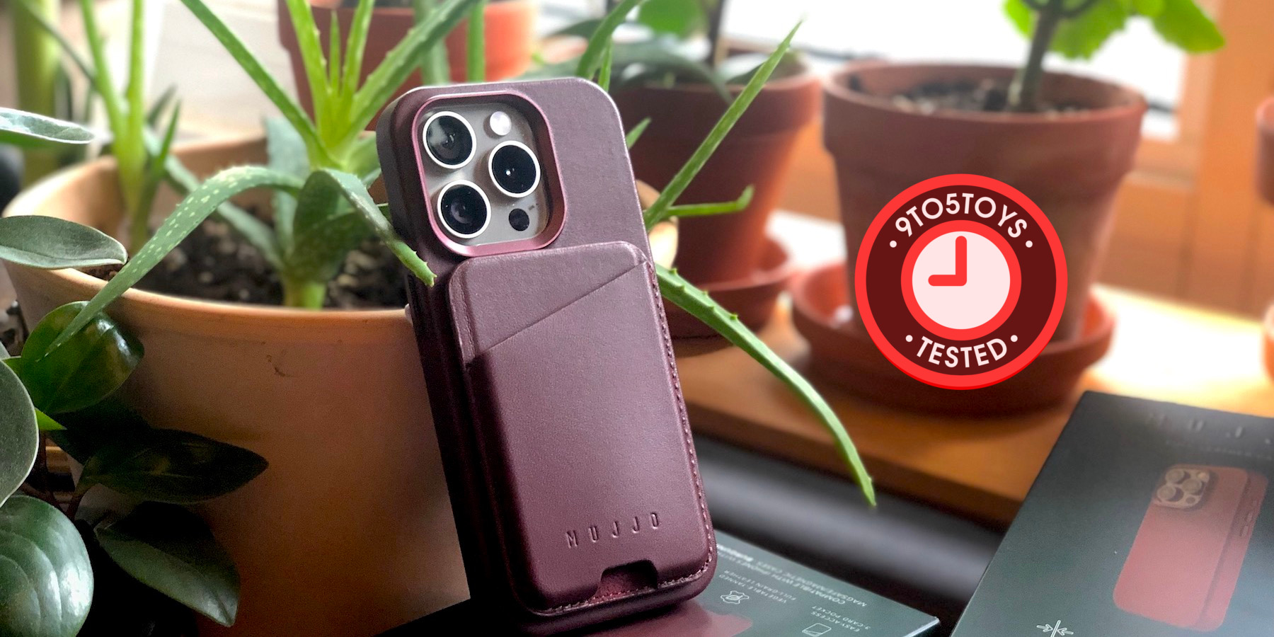 Hands-on with MUJJO's genuine leather MagSafe wallet