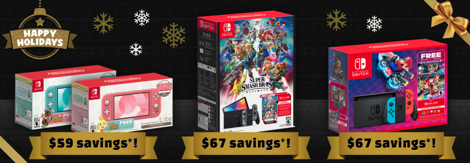 The best Nintendo Switch console gifts and deals
