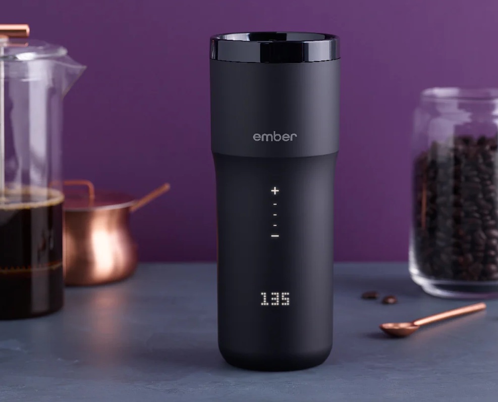 Check out Ember's latest Apple Find My travel mug