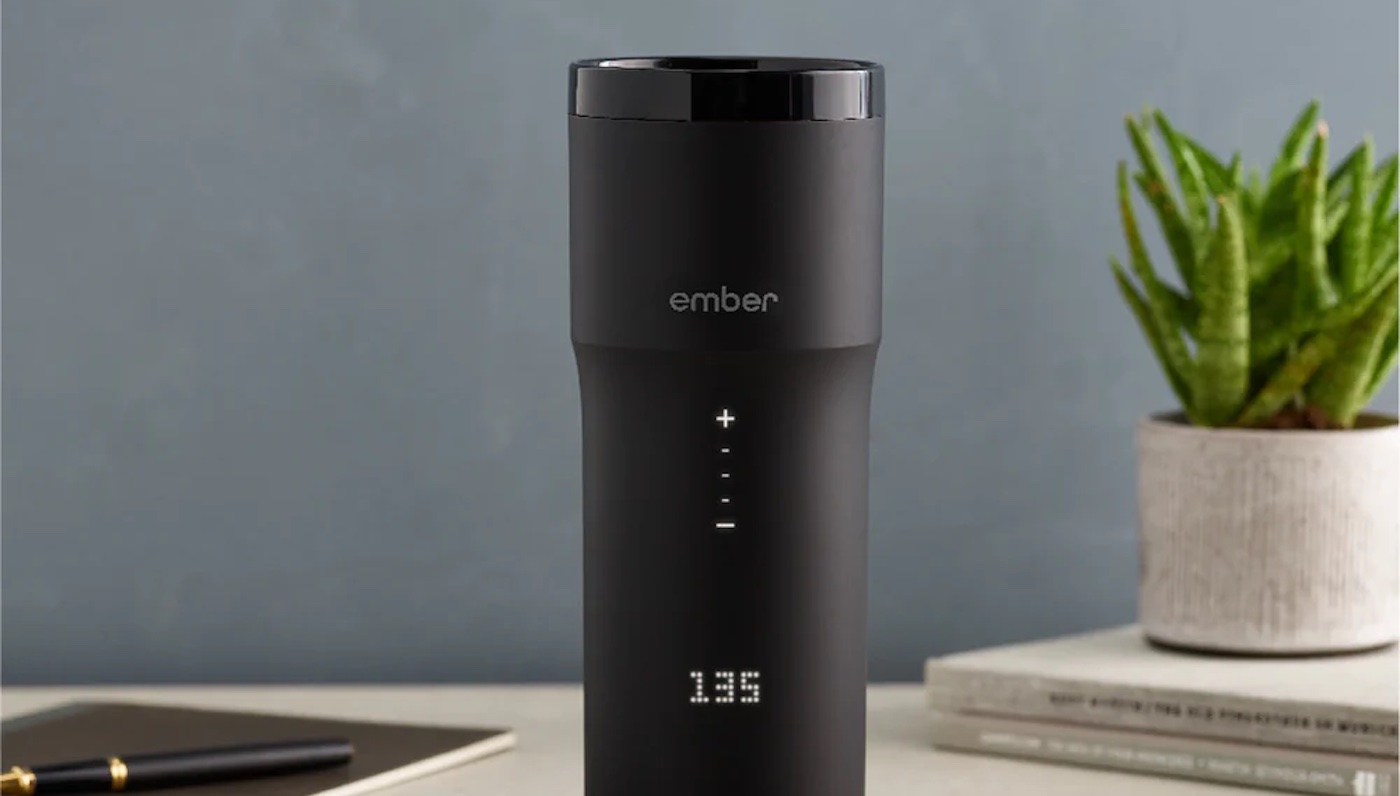 Check out Ember's latest Apple Find My travel mug