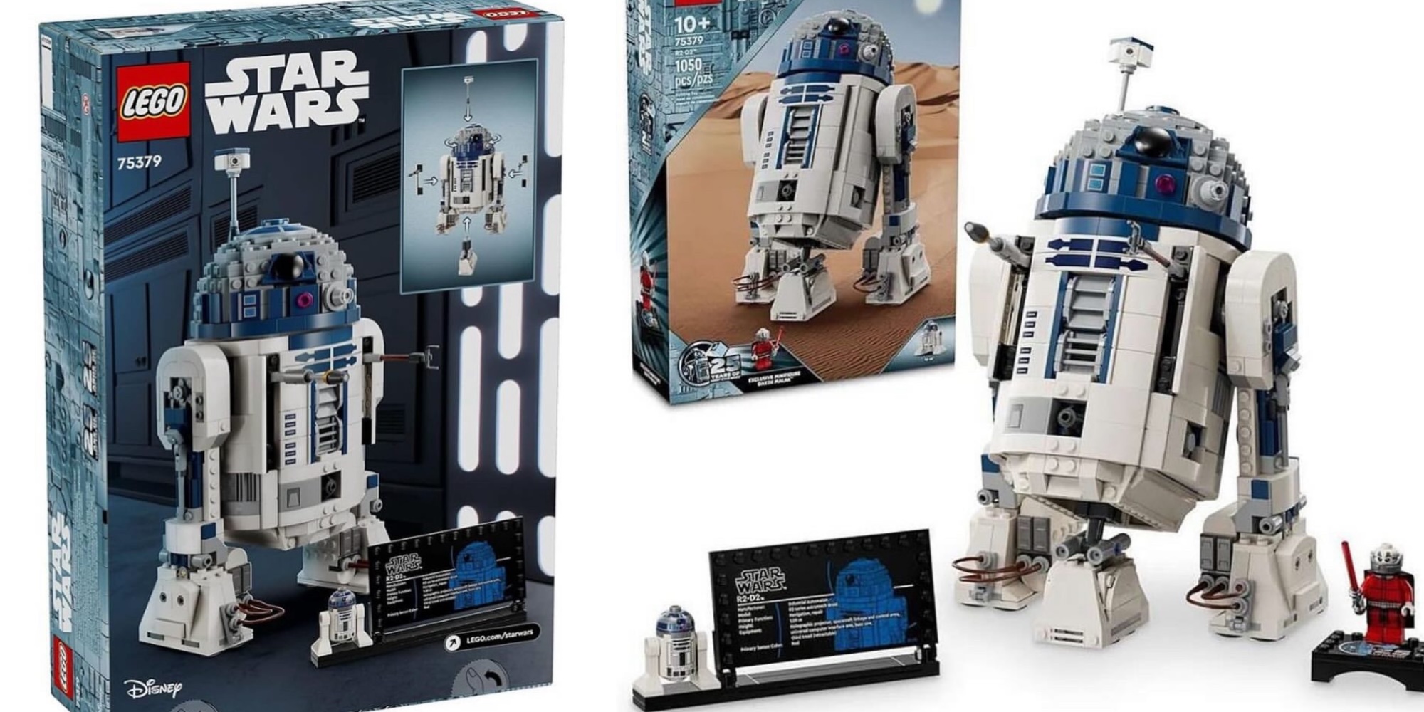 LEGO reveals new 1,050-piece buildable R2-D2 set for Star Wars 25th ...