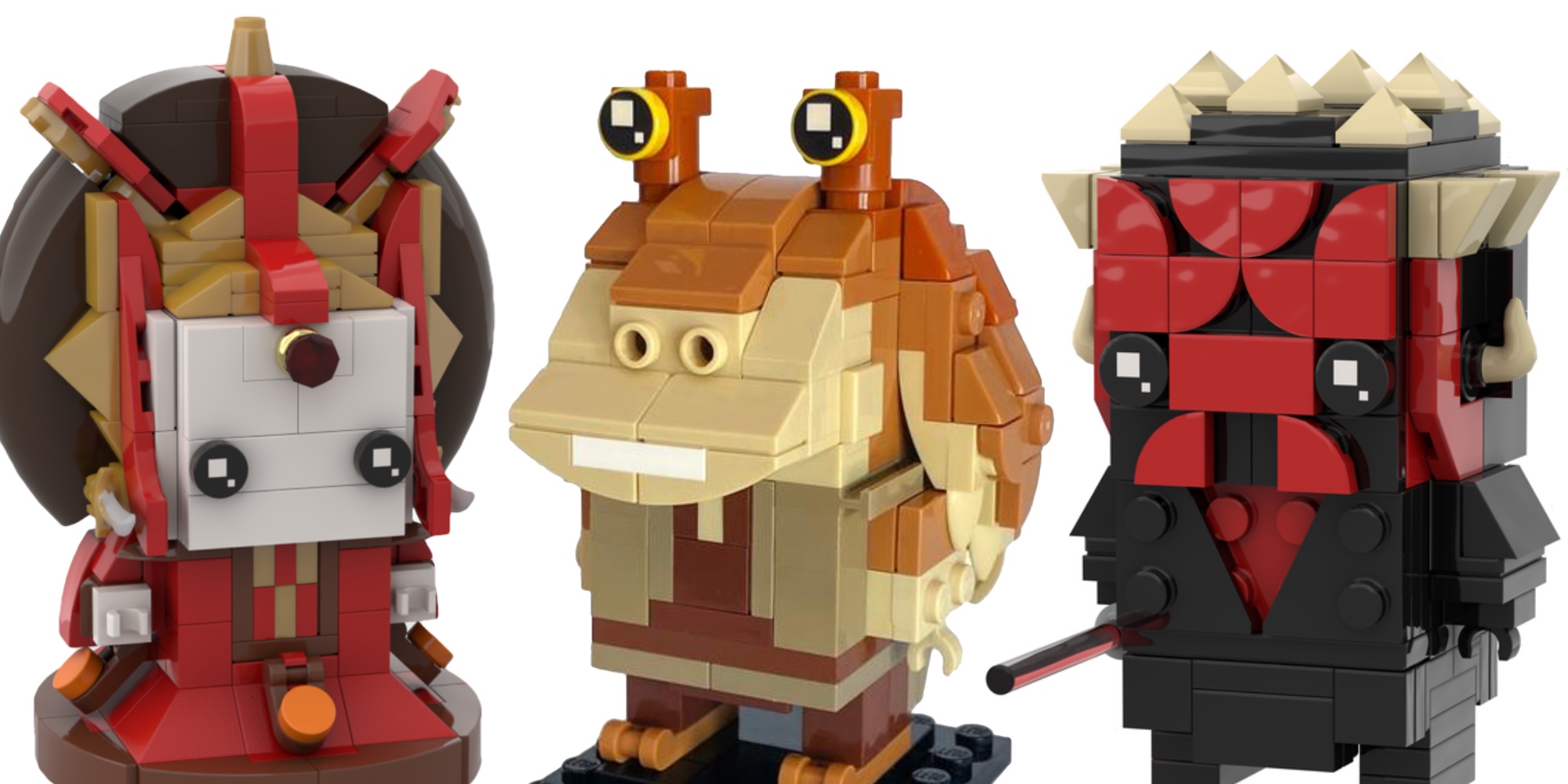 LEGO Phantom Menace sets include Podrace Diorama and Droideka