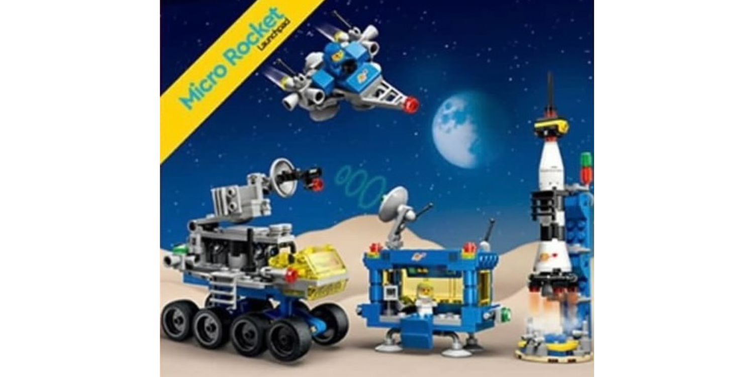 LEGO Micro Rocket Launchpad features baby astronauts