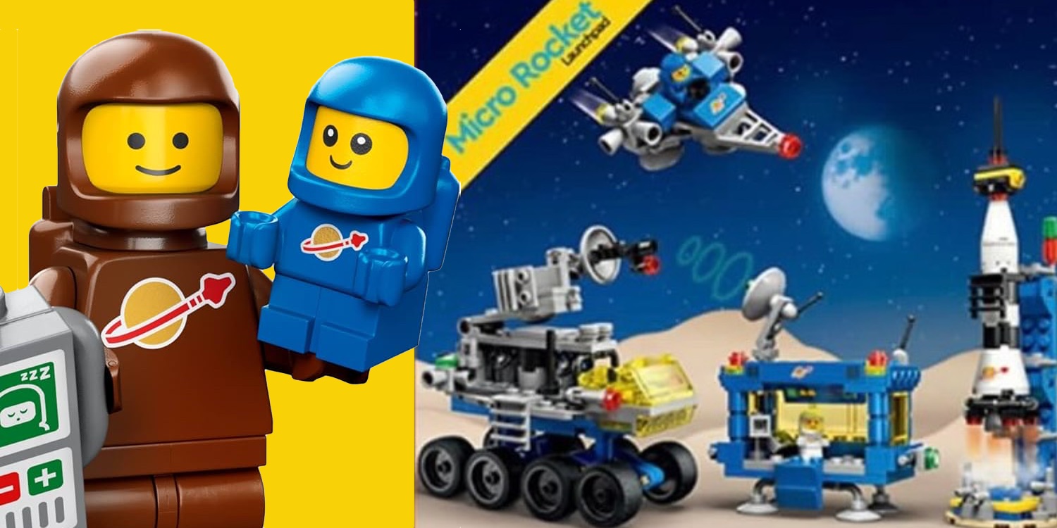 LEGO Micro Rocket Launchpad features baby astronauts