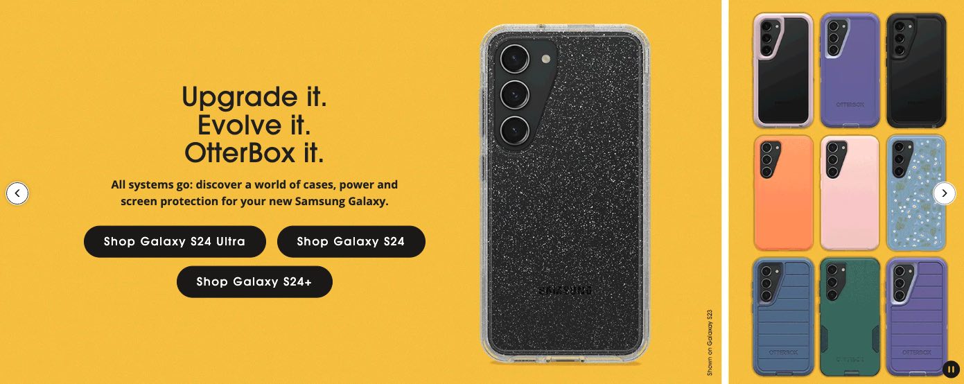 Here's the new OtterBox Galaxy S24 cases