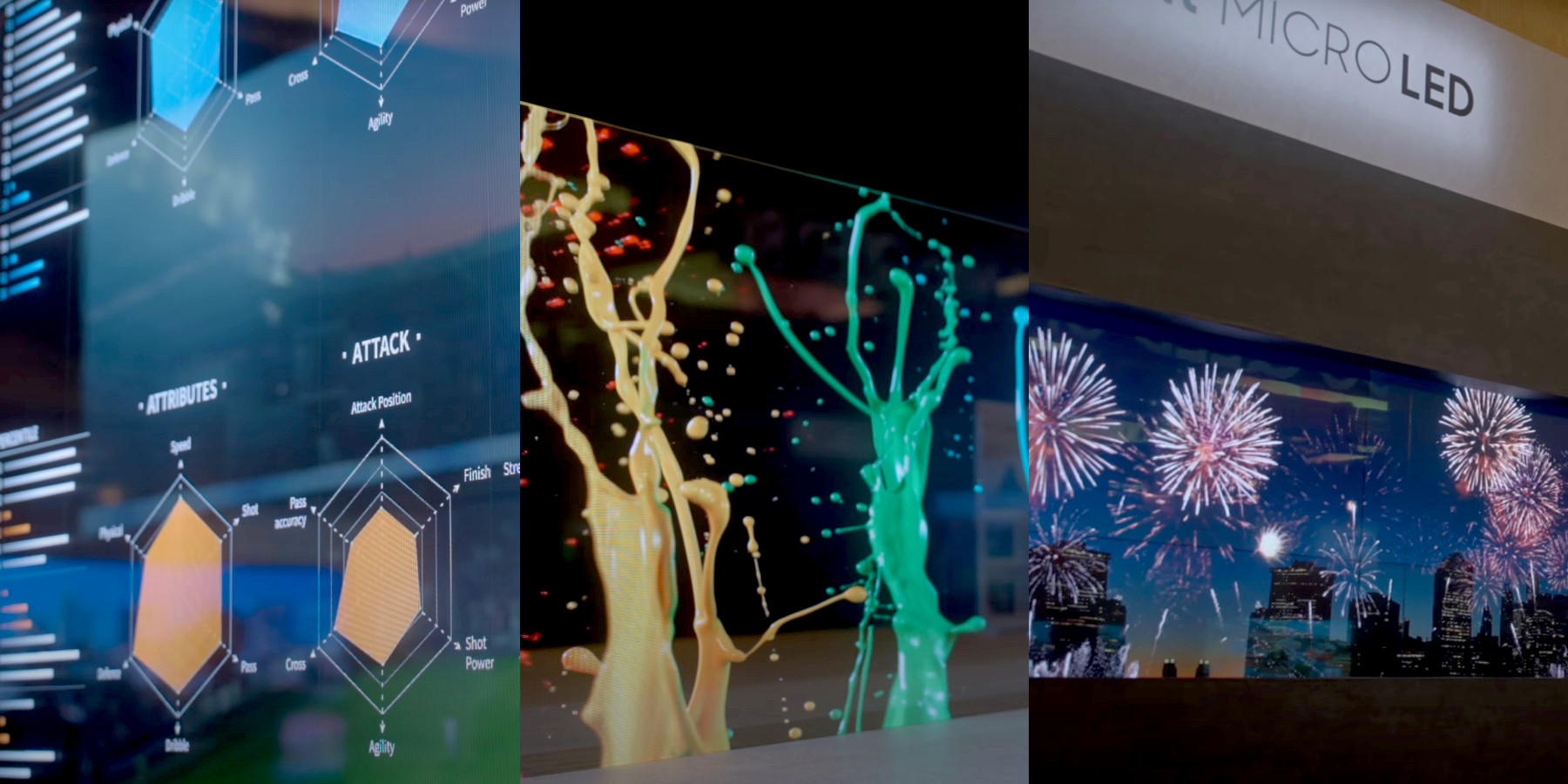 Samsung's new transparent MICRO LED glass displays