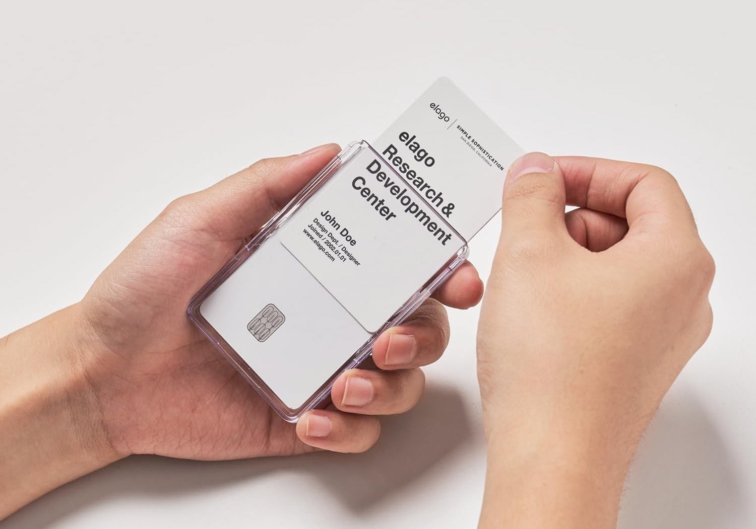 elago launches new completely clear MagSafe wallet
