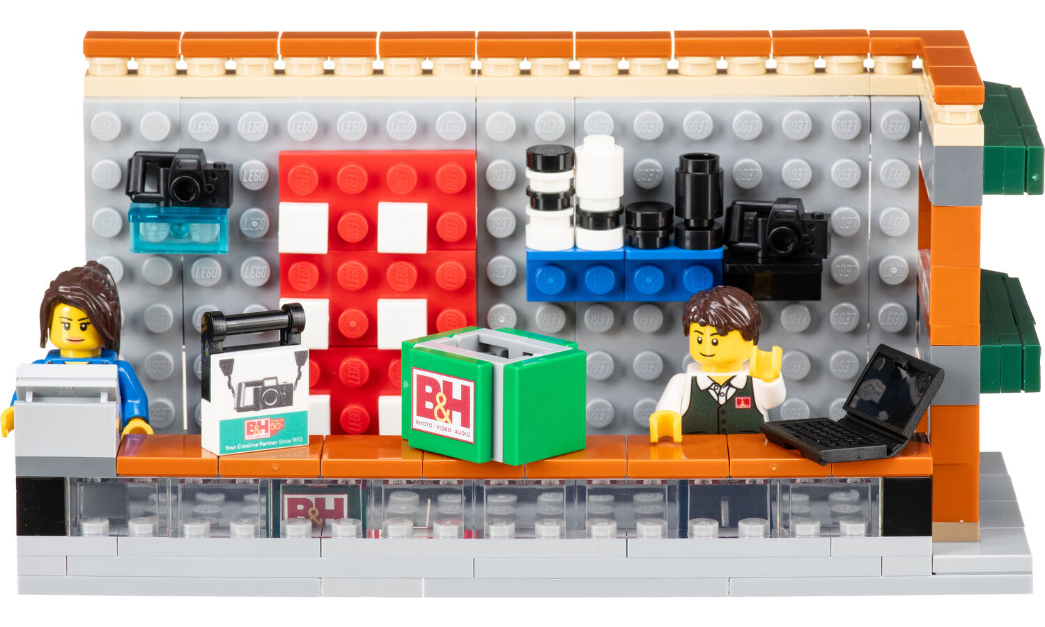 LEGO B&H store set celebrates the company's 50th anniversary