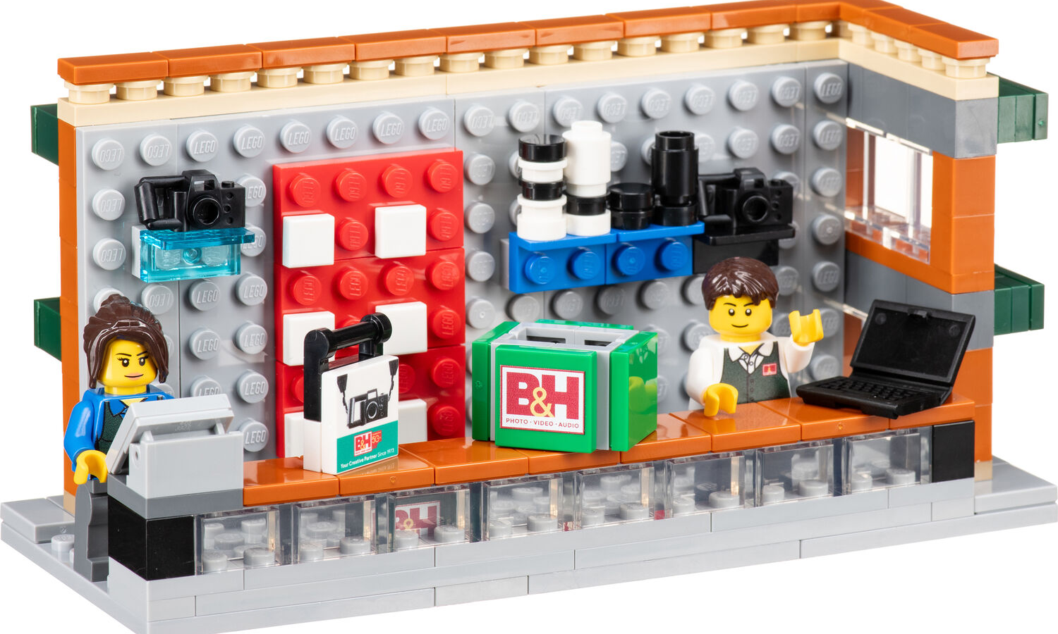LEGO B&H store set celebrates the company's 50th anniversary