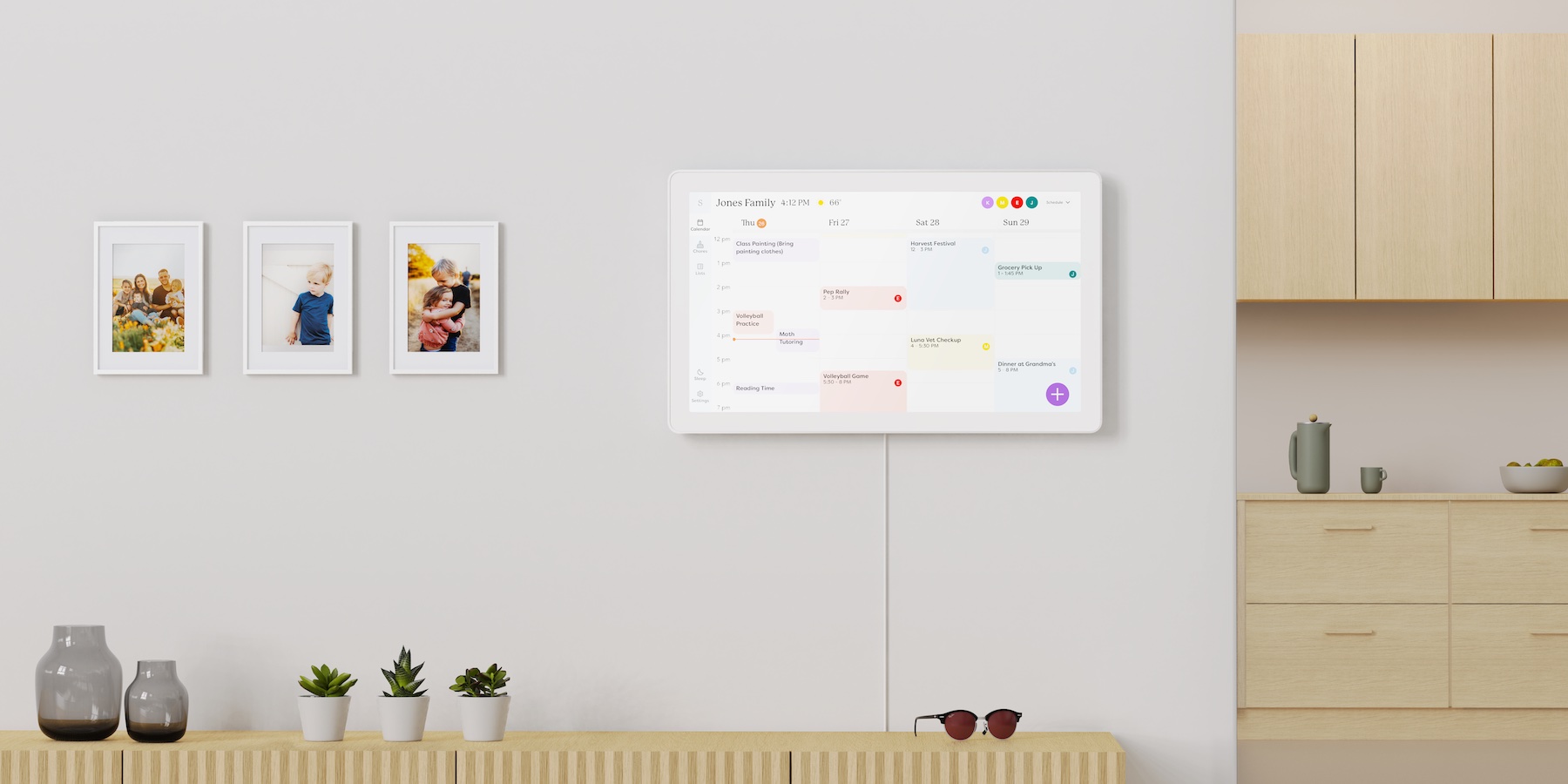 Skylight intros new touchscreen smart calendar today