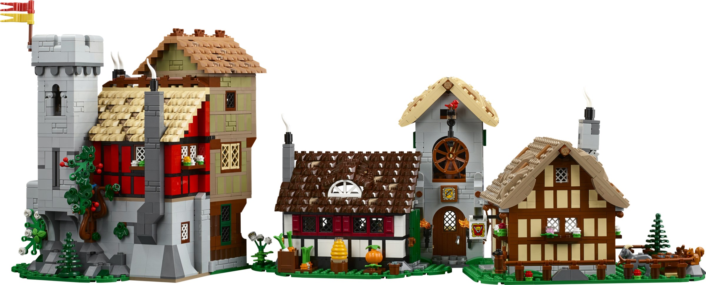 LEGO Medieval Town Square joins the Icons lineup on March 1