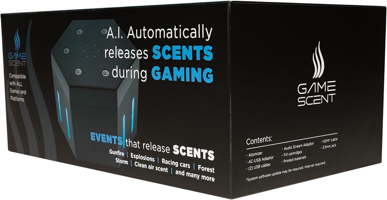 GameScent uses AI to actually release the smell of game worlds into ...