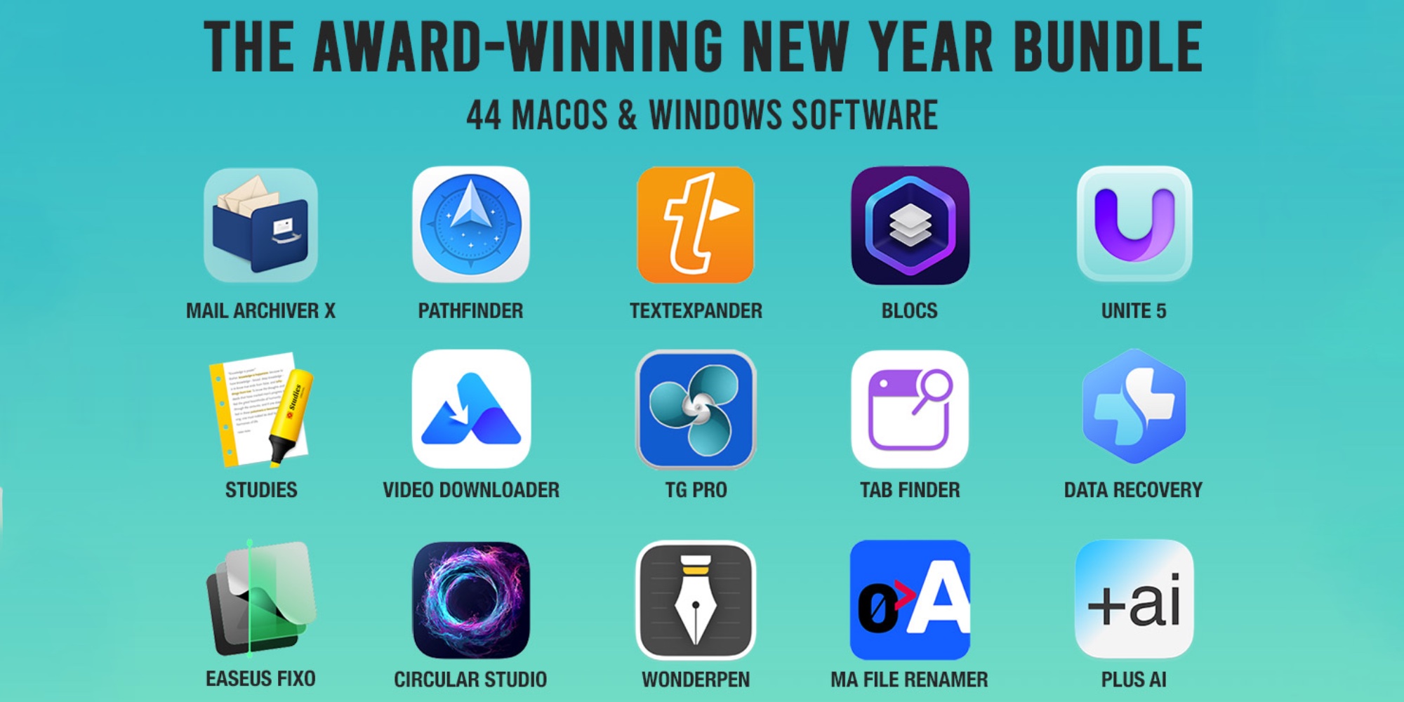 BundleHunt's latest macOS bundle sale starts the year with 45 apps from $1