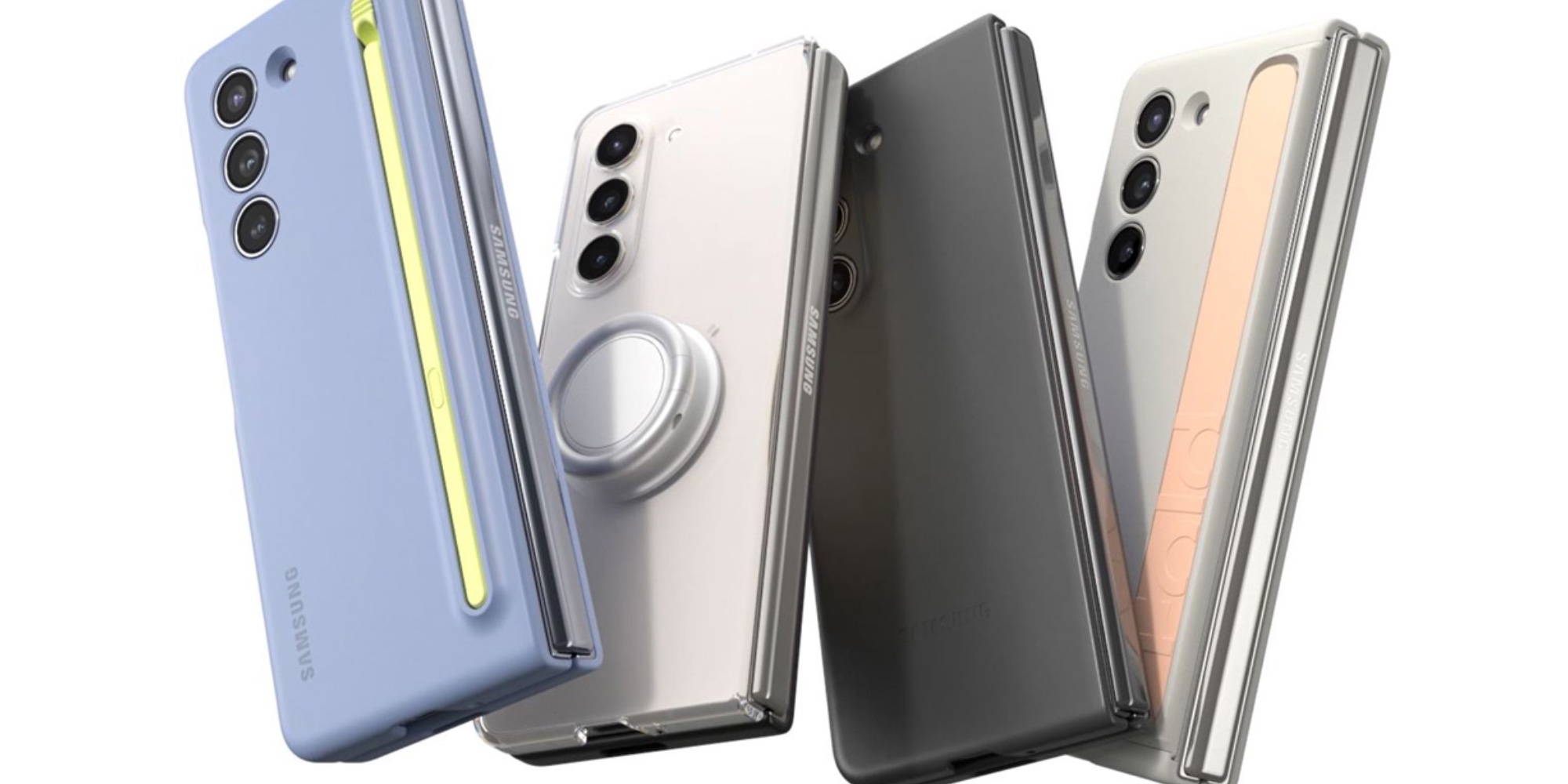 All four of Samsung's official Galaxy Z Fold 5 cases are on sale from ...