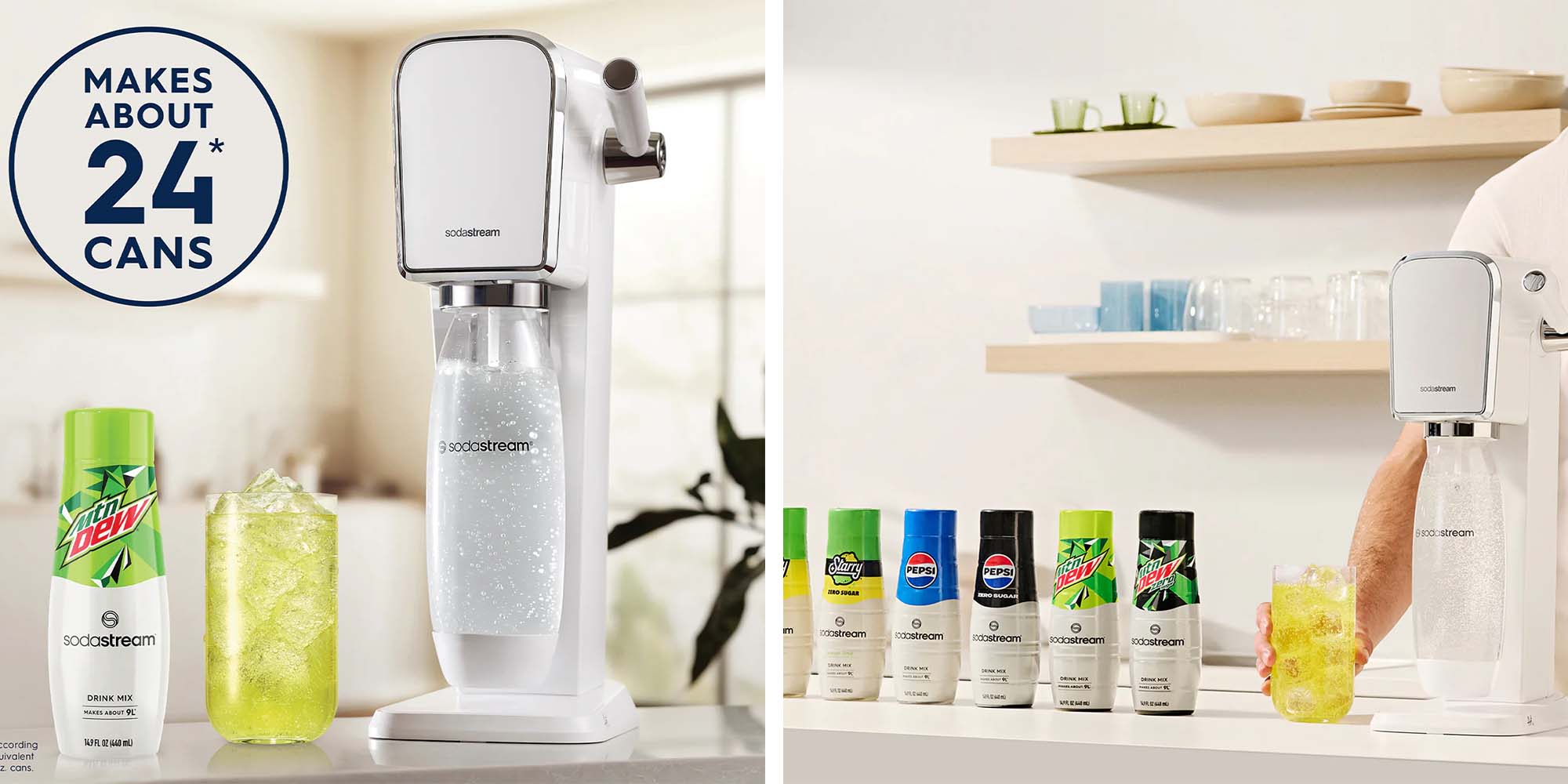 SodaStream MTN DEW drink mix is officially here