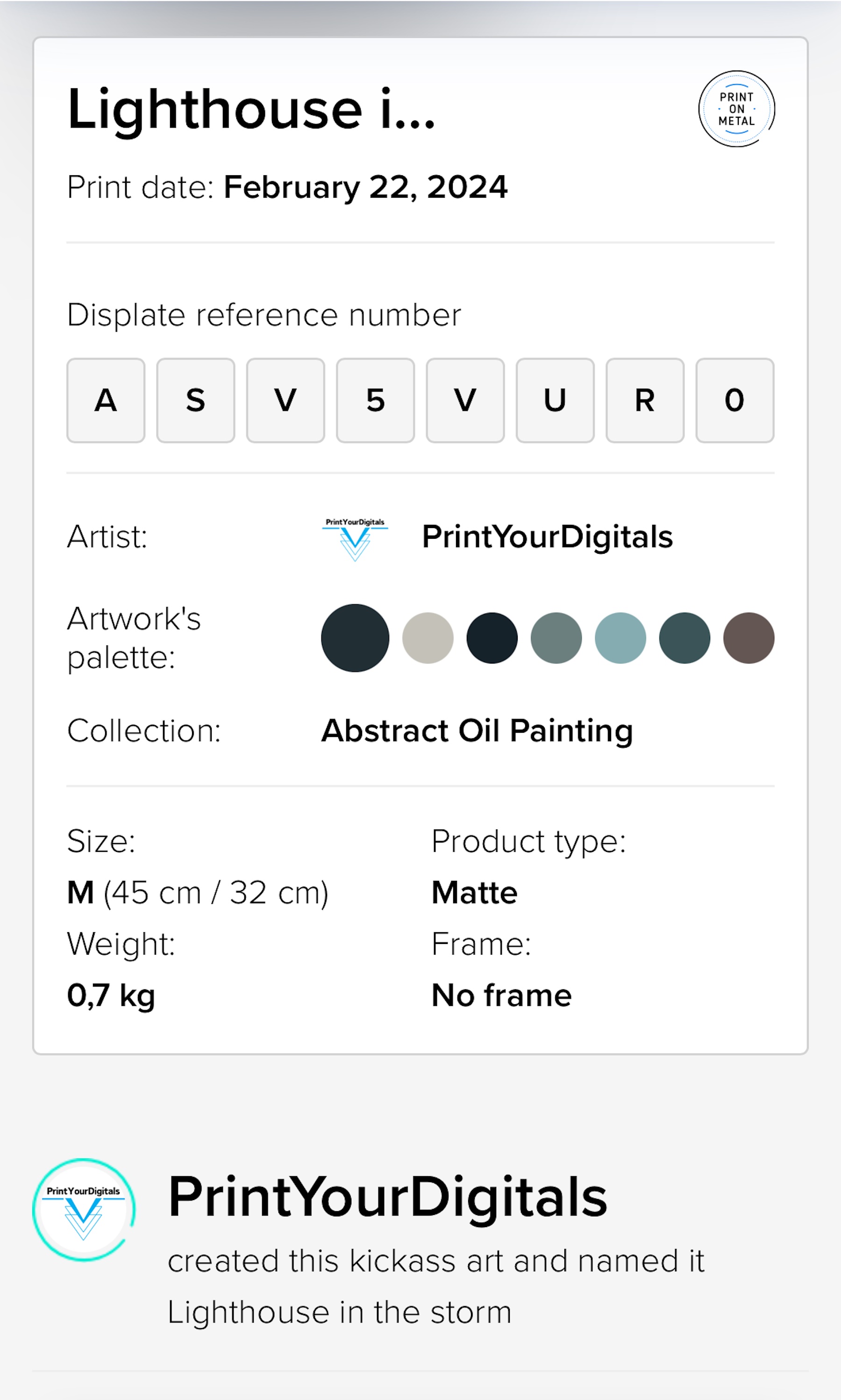 Displate's magnetic metal posters mount in less than a minute