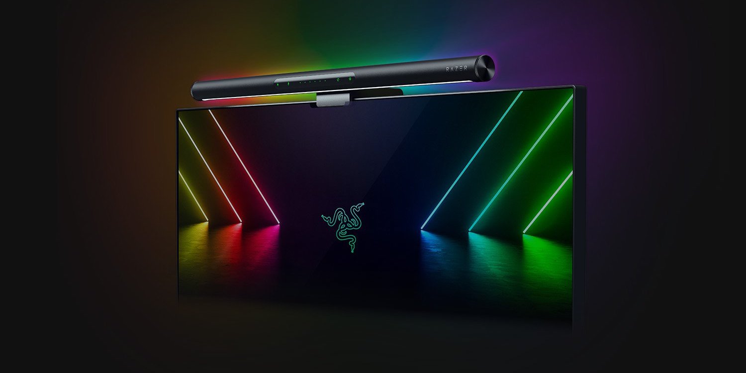 Razer's new Aether smart monitor light bar features Matter and voice ...