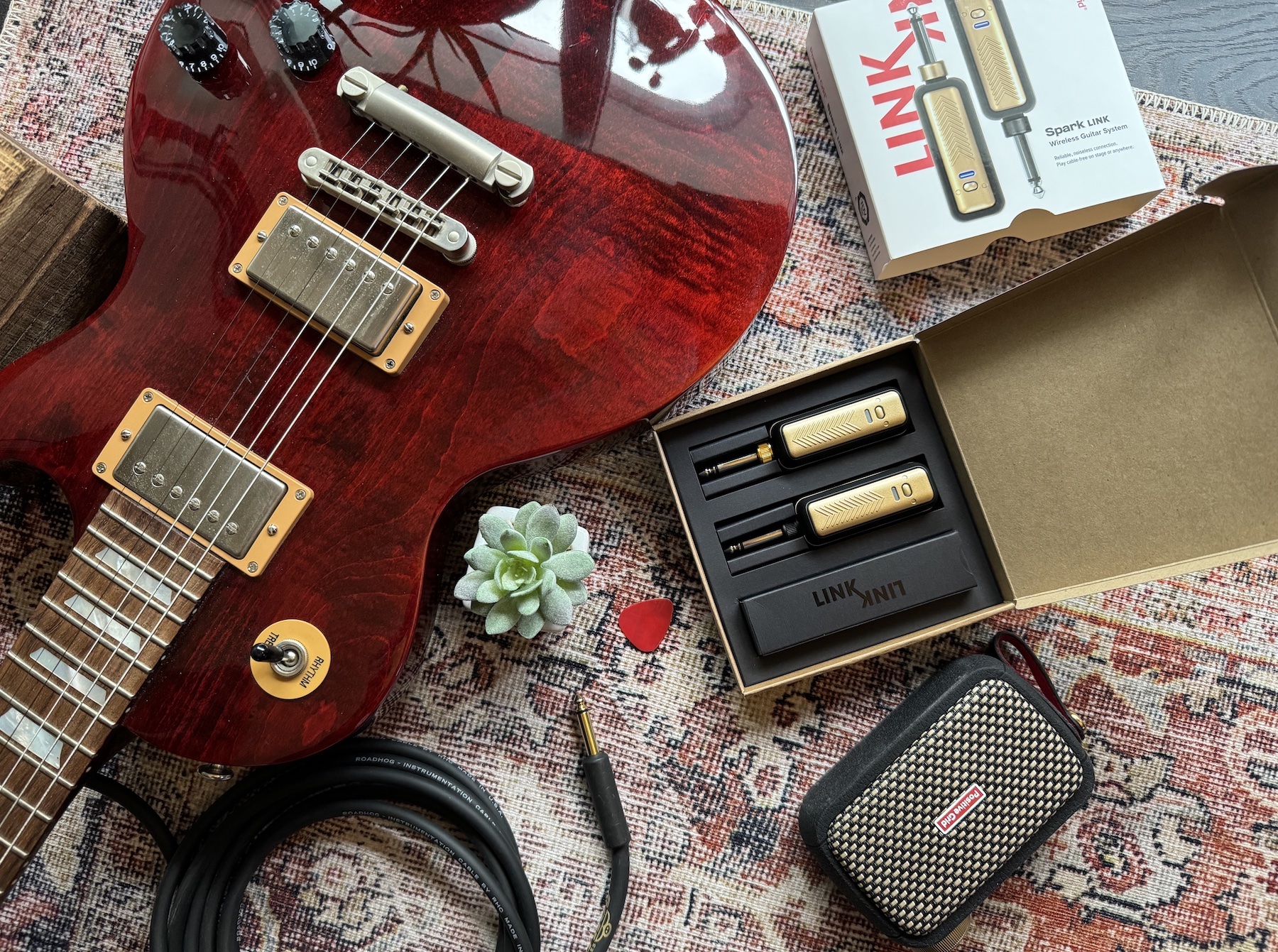 Positive Grid's Spark LINK wireless guitar system review
