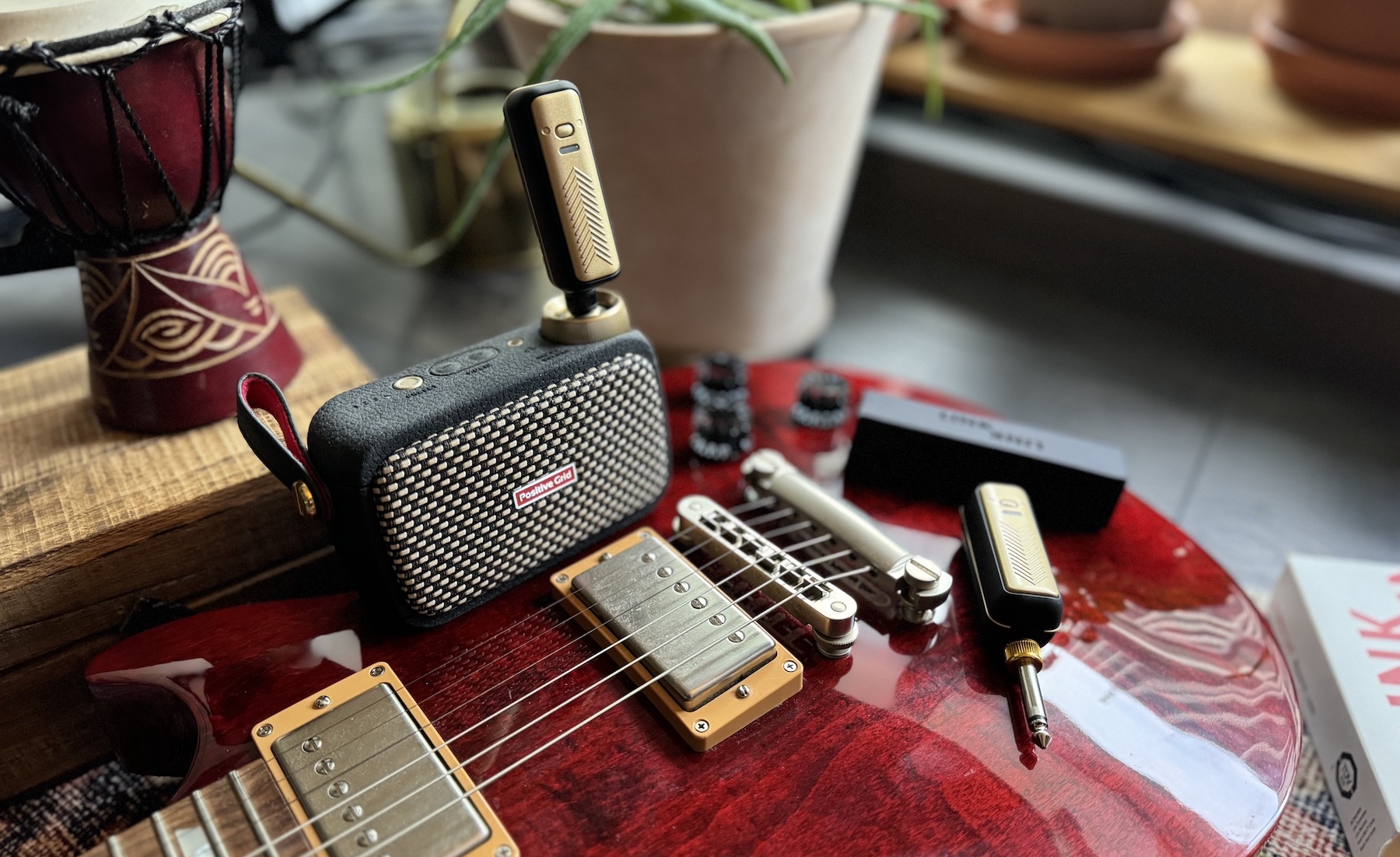 Positive Grid's Spark LINK wireless guitar system review