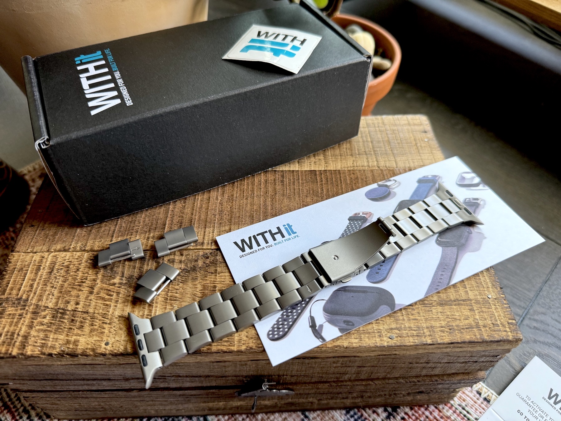 Tested: WITHit's competitively-priced titanium Apple Watch band with ...