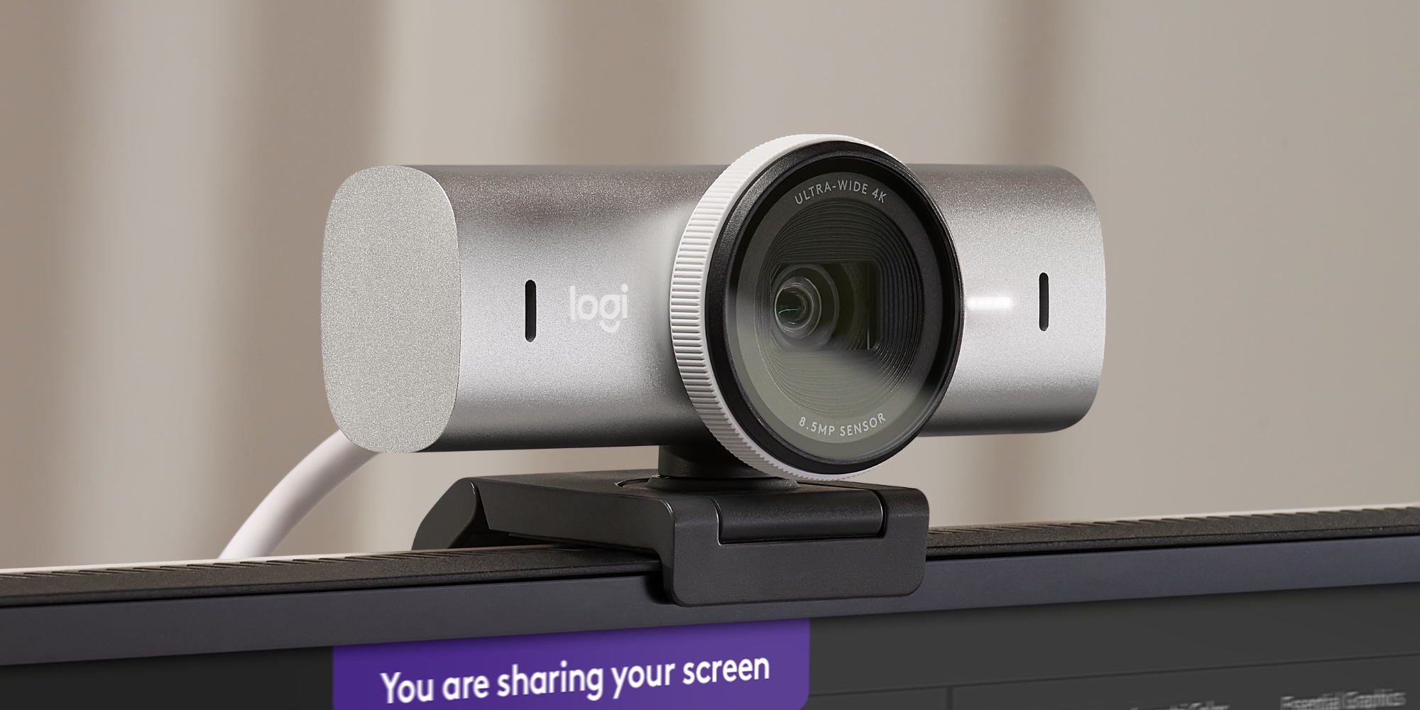 Logitech MX Brio Webcam debuts with USB-C and AI tech