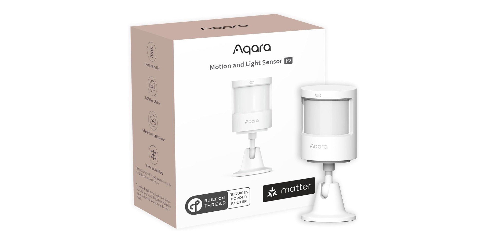 Aqara debuts new Matter-enabled Motion and Light Sensor P2 with launch ...