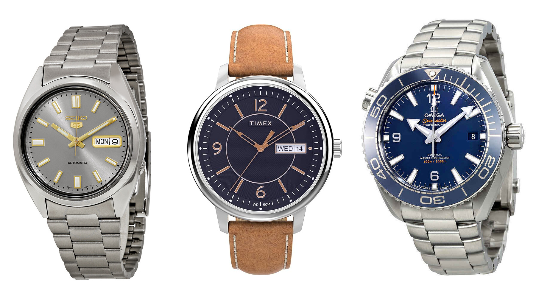 Today's best watch deals from $38: SEIKO 5 Auto, Omega Seamaster ...