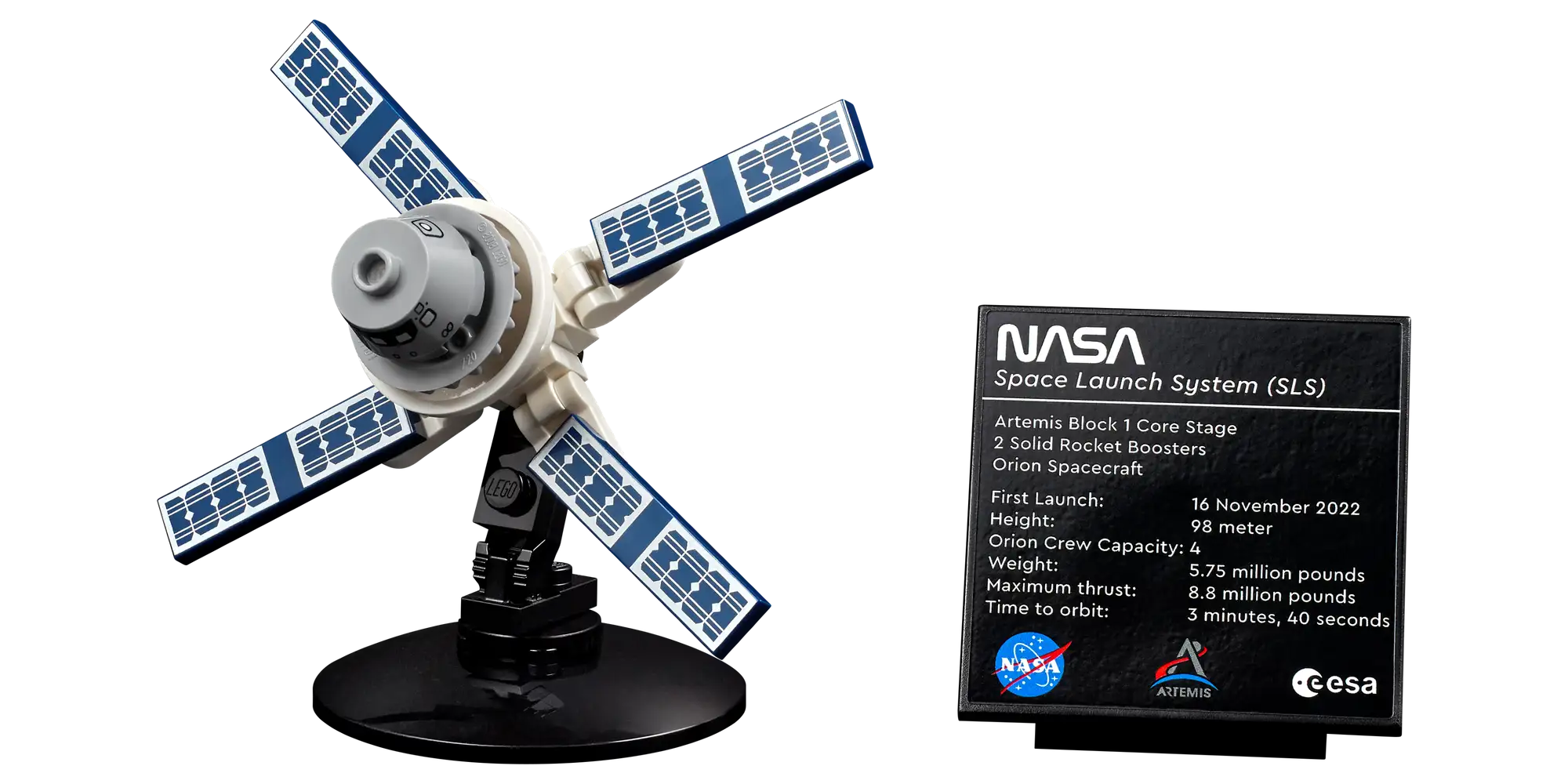 LEGO Artemis Space Launch System officially revealed